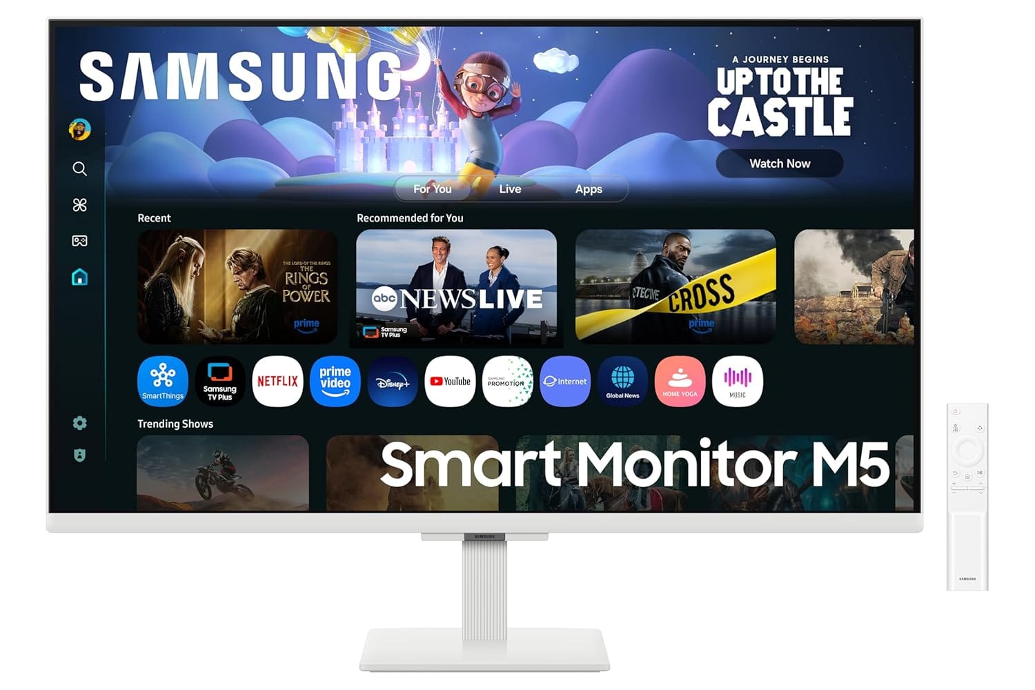 Buy Openbox Samsung LS32FM501EWXXL M5 32 Inch VA 60 Hz FHD Smart ...